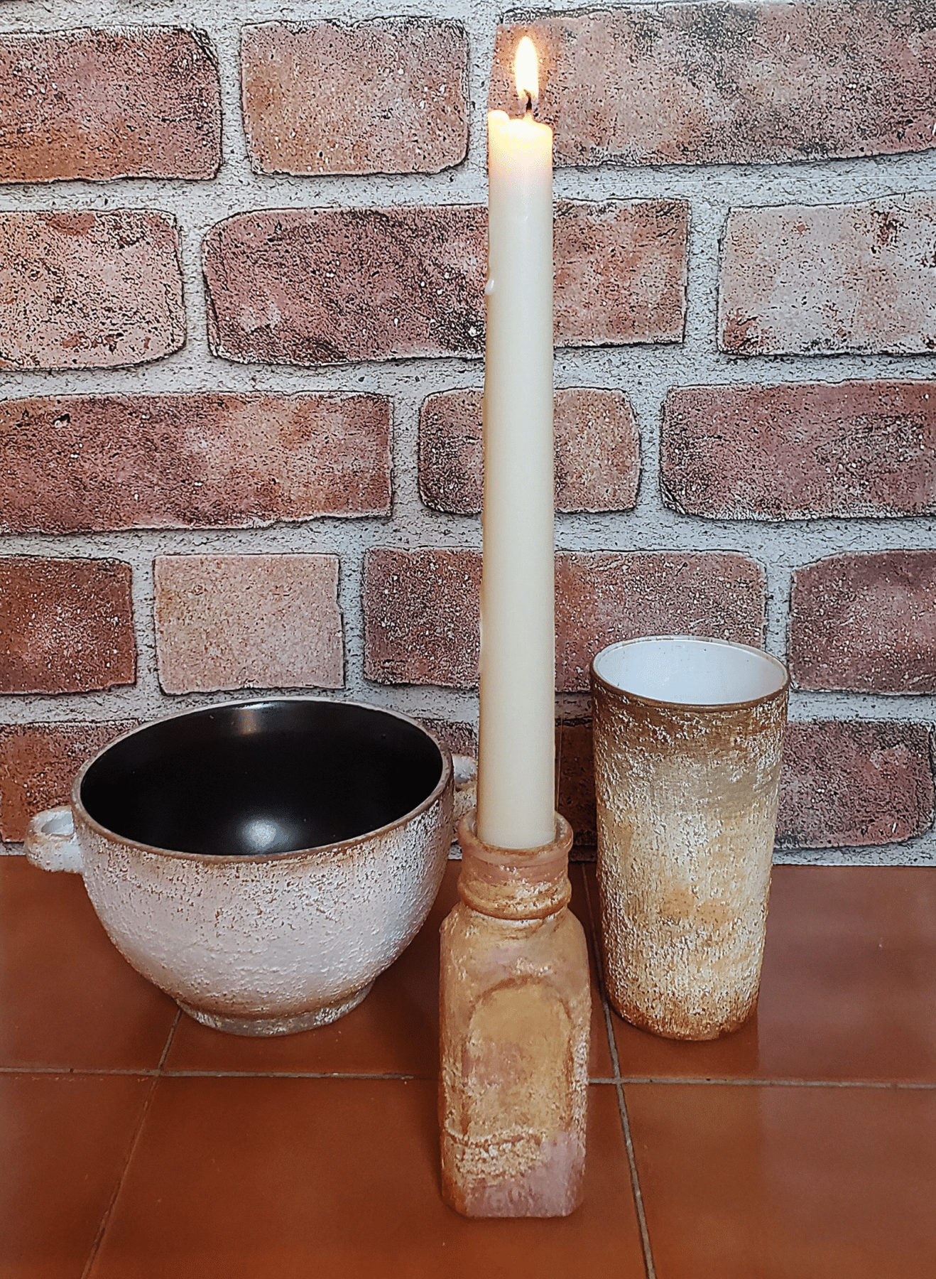 Antique-Style Rustic Mini Vessels - Kurochka Gifts