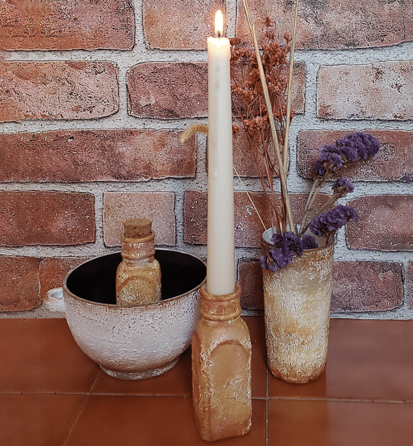 Antique-Style Rustic Mini Vessels - Kurochka Gifts