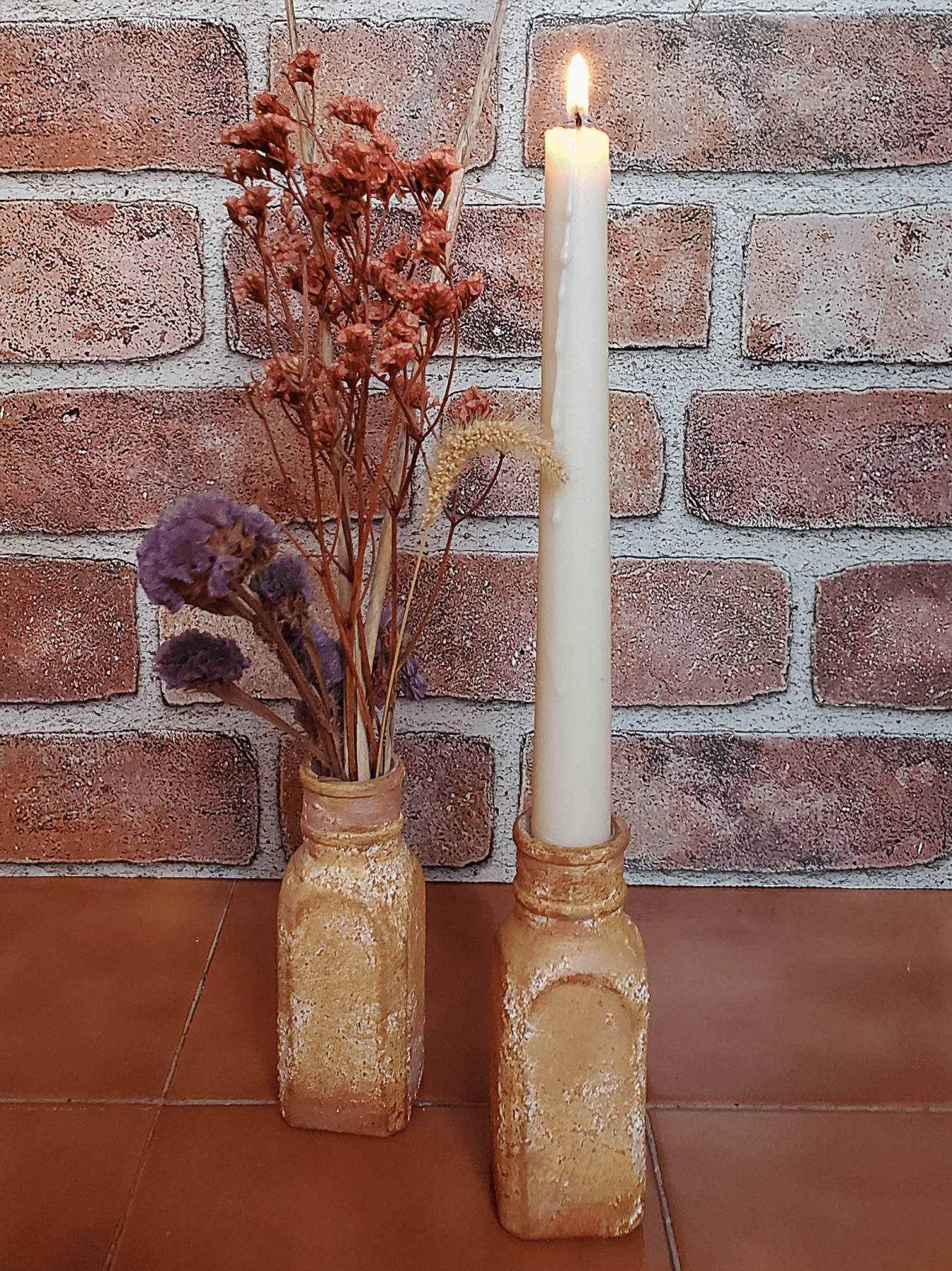 Antique-Style Rustic Mini Vessels - Kurochka Gifts