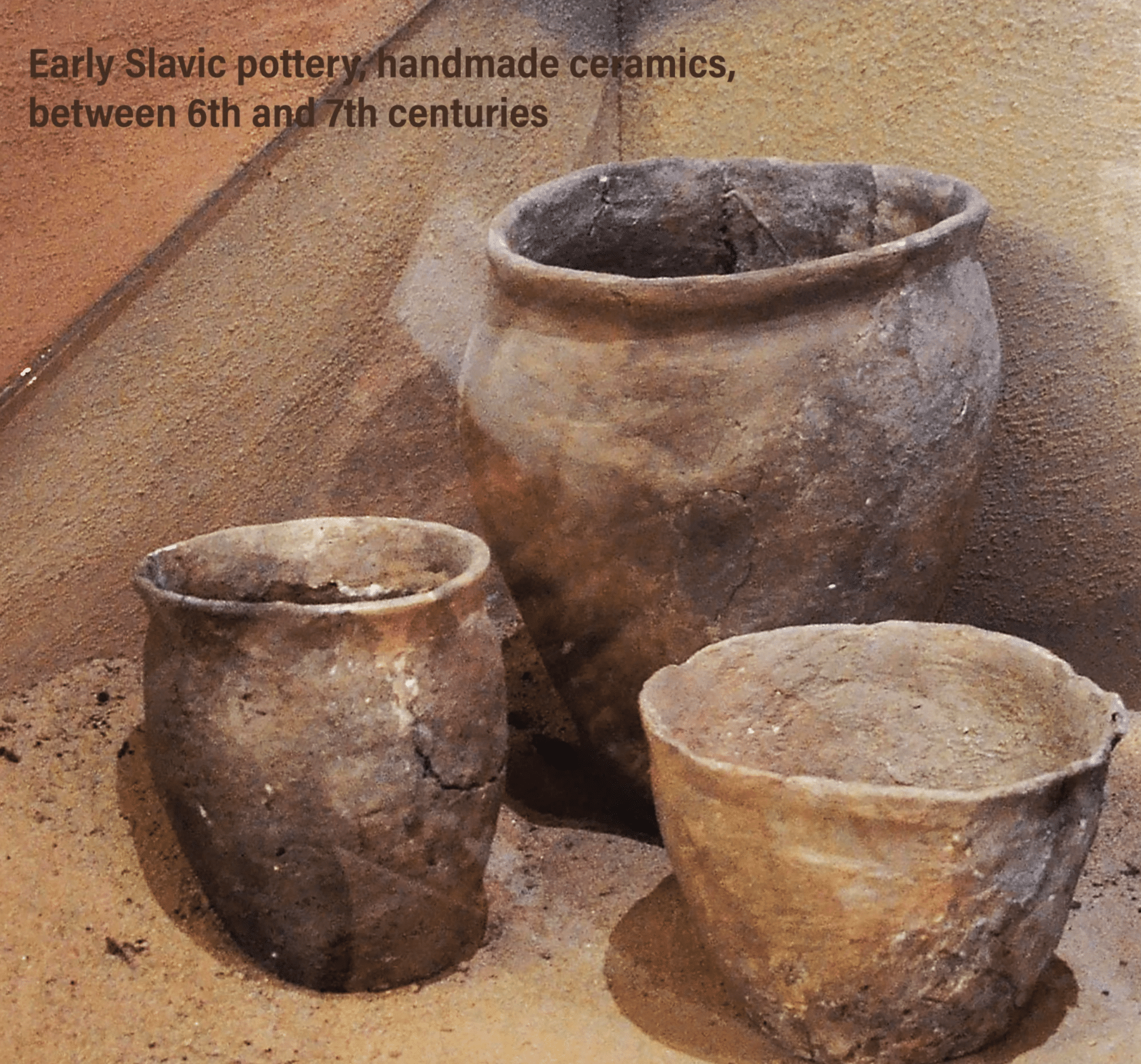 Antique-Style Rustic Mini Vessels - Kurochka Gifts